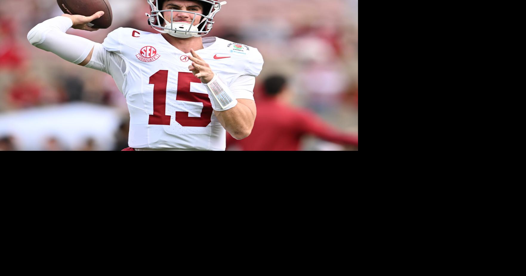 Ty Simpson declares for NFL draft after one season as Alabama's ...