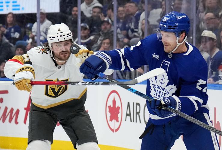 Golden Knights beat Maple Leafs 6-3 in Marner’s emotional Toronto ...