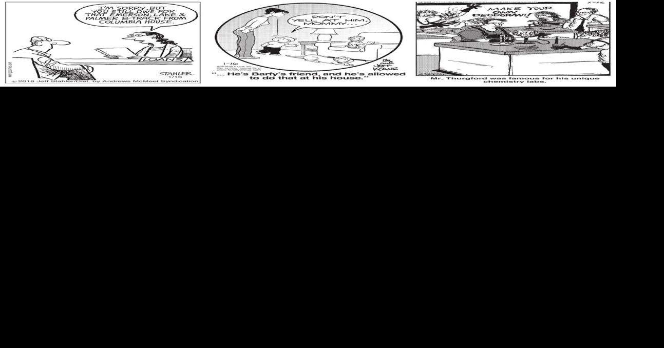 011618 comics | Comics | cecildaily.com