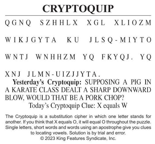 Cryptoquip | cecildaily.com