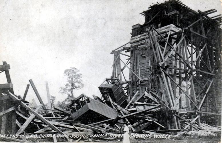 Ask the Historical Society: B&O Railroad Bridge collapse | Our Cecil ...