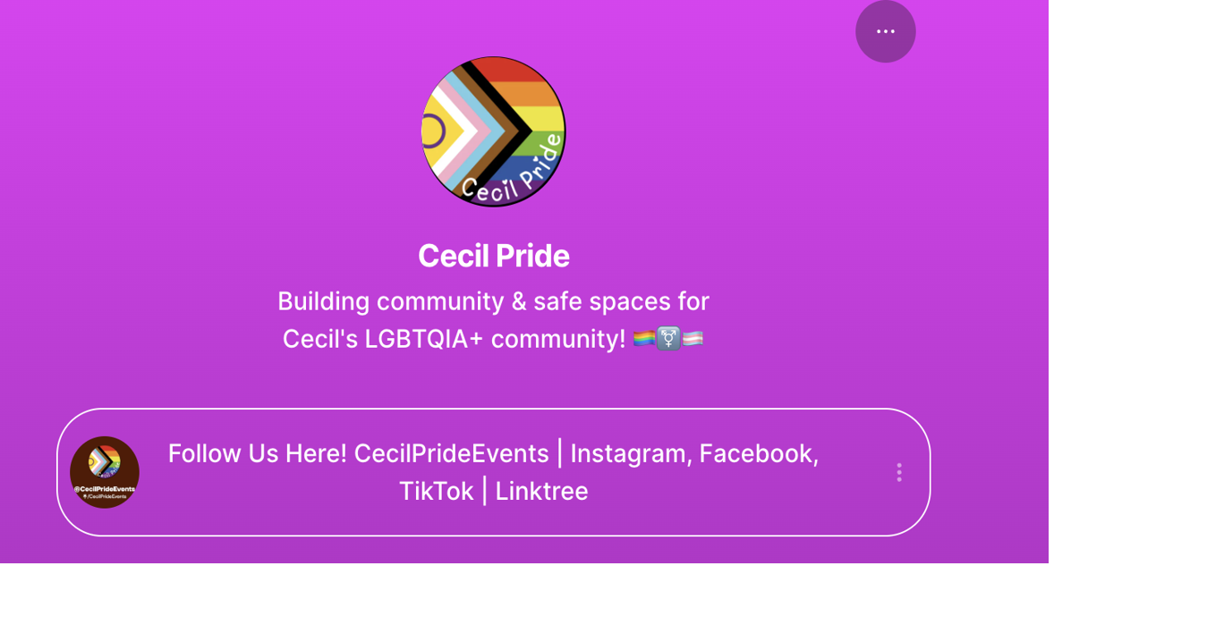 Cecil Pride launches local events | News | cecildaily.com