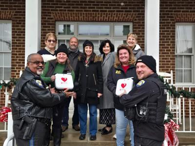 Rising Sun Police gifted with new AEDs | News | cecildaily.com