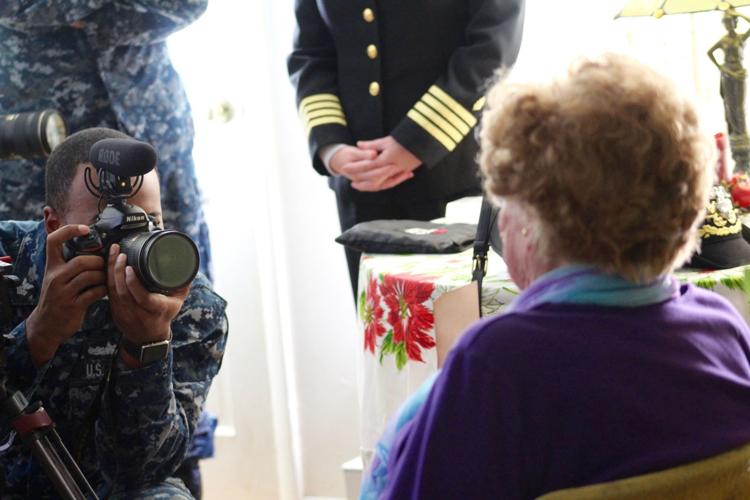 U.S. Navy honors WWII veteran in Earleville | Spotlight | cecildaily.com