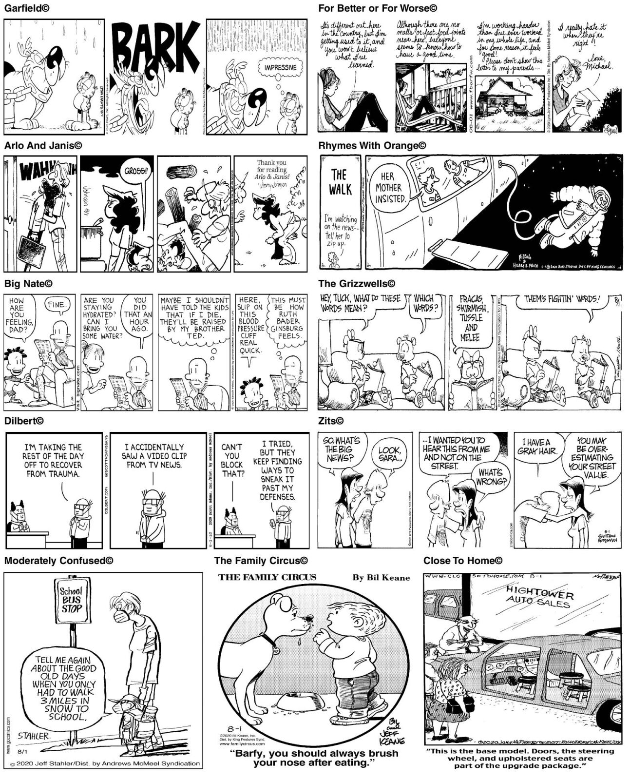 0801 comics | Comics | cecildaily.com