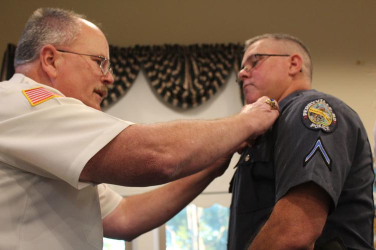 One promoted, one welcomed at Perryville Police Department | Local News ...