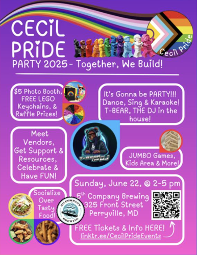 Cecil Pride Party set for Sunday in Perryville | News | cecildaily.com