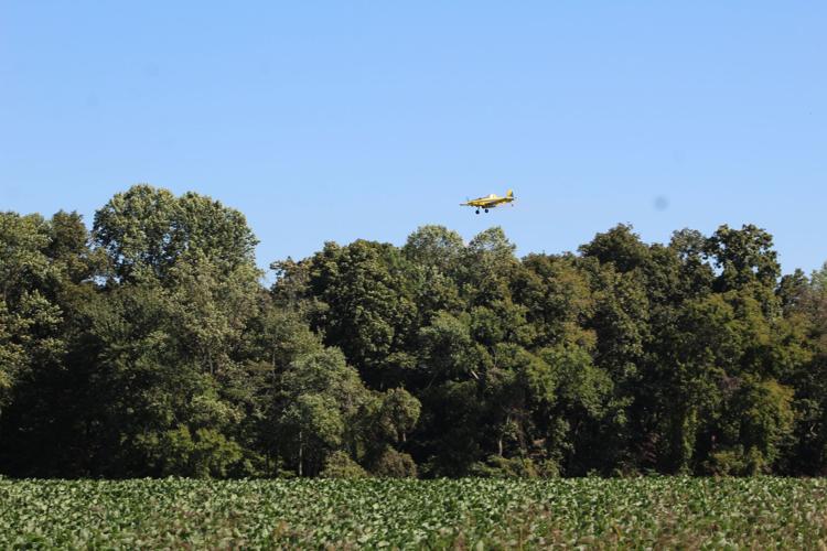 Aerial seeding comes to the fields of northern Cecil County ...