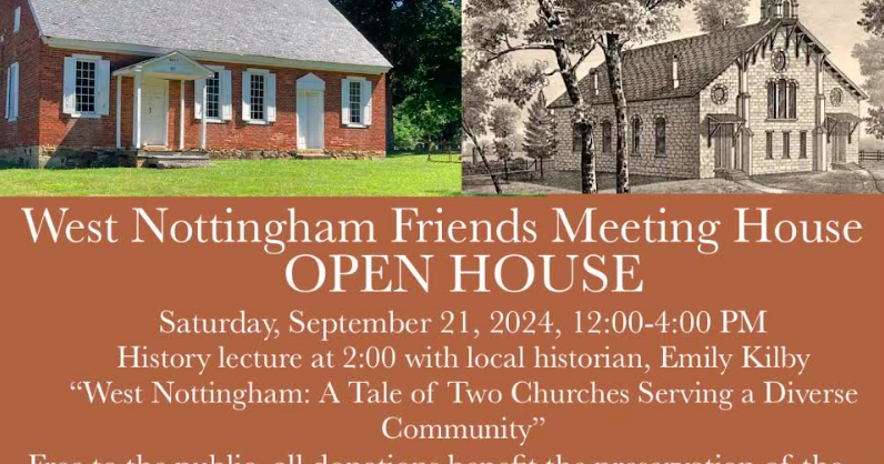 Cecil Historical Trust invites public to West Nottingham Friends ...