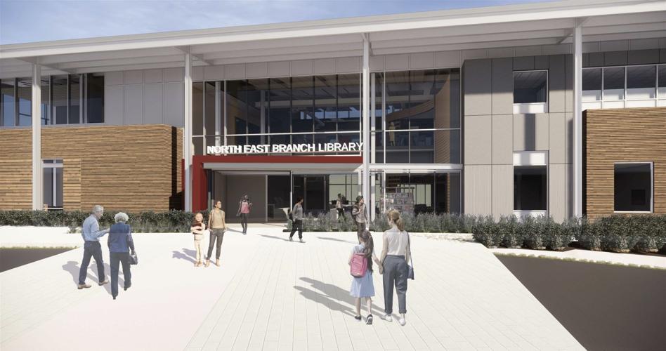 Public gets first glimpse of North East Library | Spotlight ...