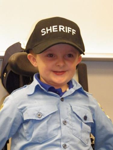 Sheriff swears in 5-year-old deputy for a day | Local News | cecildaily.com