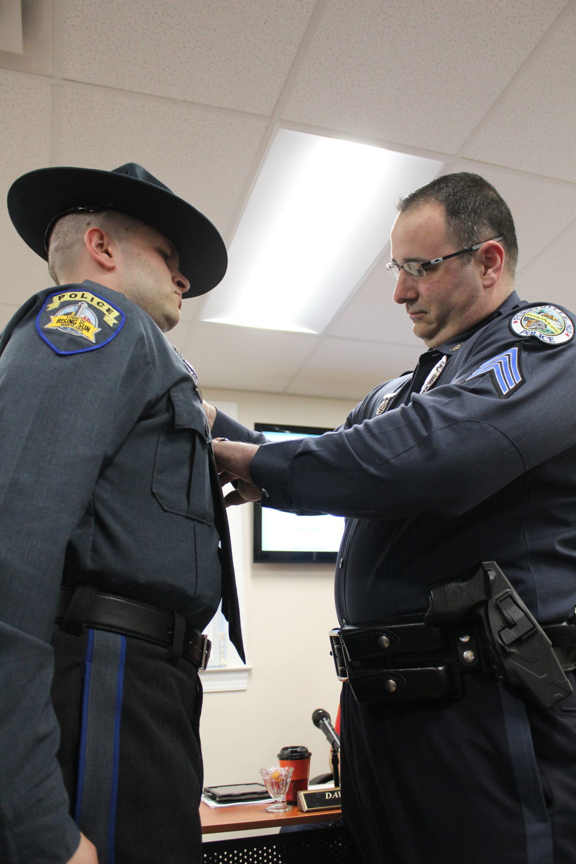 Rising Sun PD welcomes two new officers | Local News | cecildaily.com