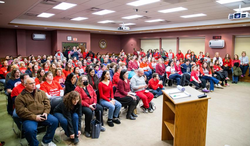 School funding advocates removed from county council meeting after ...