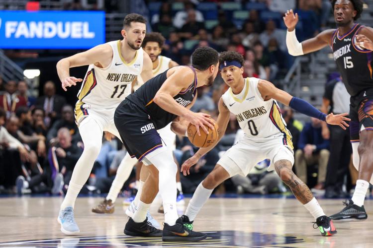 Booker scores 30 points and leads the Suns past the Pelicans, 115-108 ...