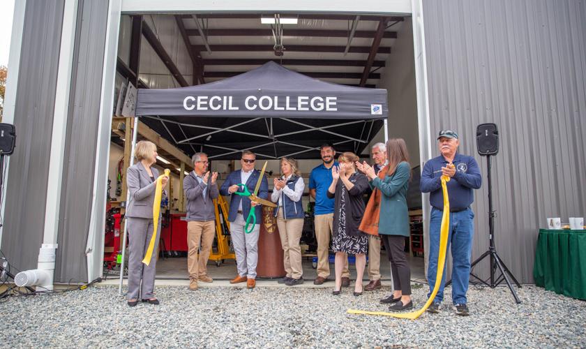 Cecil College celebrates opening of Marine Service Tech program | News ...