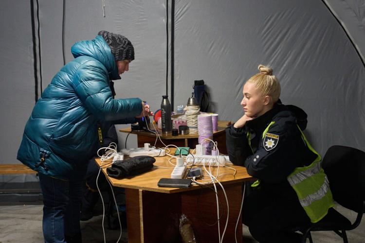 Photos show Ukrainians enduring a frigid winter after Russian strikes ...