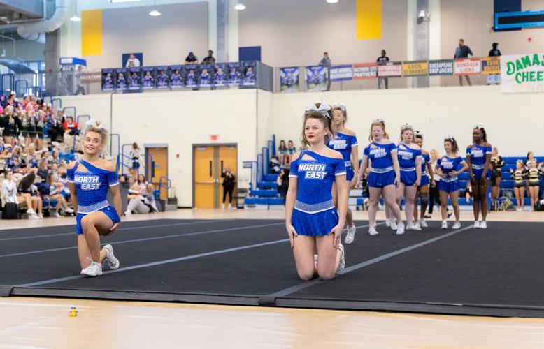North East places in top three at state cheerleading competition ...