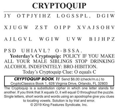 Cryptoquip | cecildaily.com