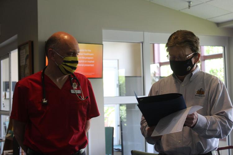 Schrader thanks Stone Run Family Medicine, Dr. Weidner, for COVID help ...