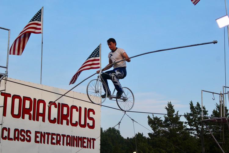 Victoria shines as new star in Victoria Circus | Cecil County Fair ...