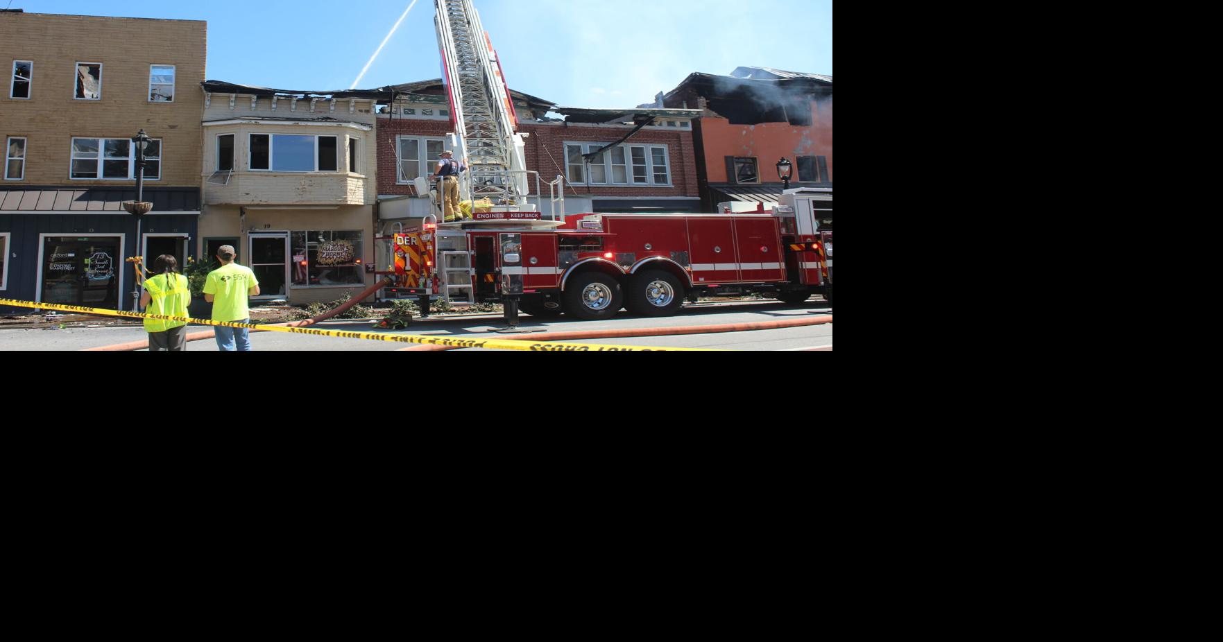 Four alarm fire causes widespread damage in downtown Oxford, Pa. | News ...