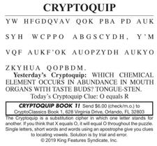 Cryptoquip | cecildaily.com