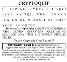 Cryptoquip | cecildaily.com