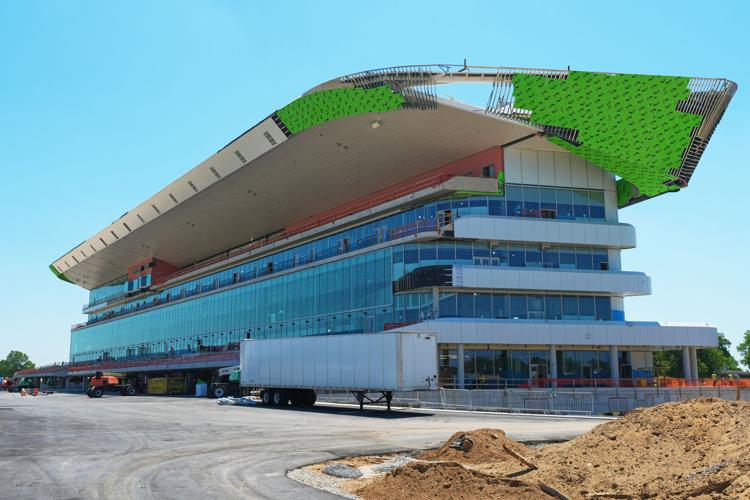 Belmont Park rebuild nears the finish line as the Belmont Stakes is a ...