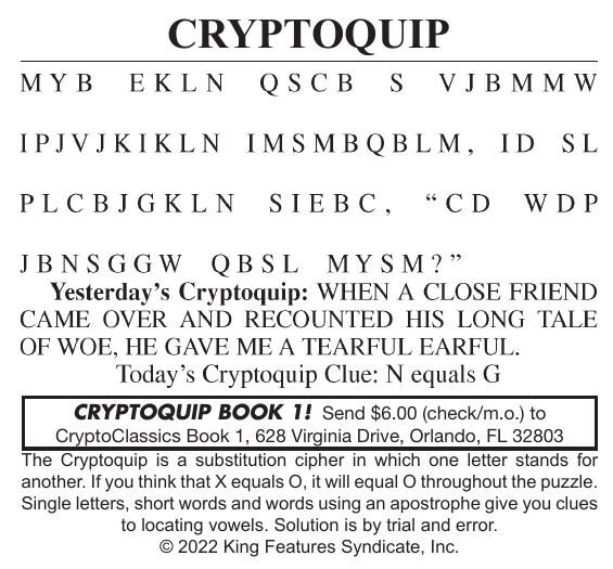 1006 crypto | Cryptoquip | cecildaily.com