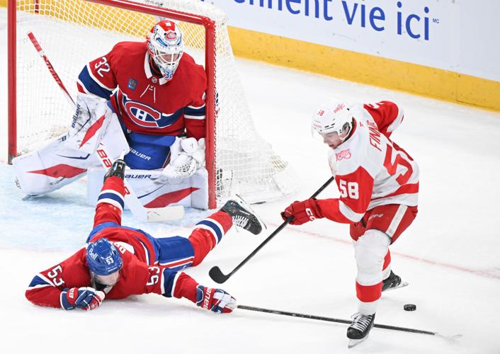 DeBrincat's goal, 2 assists lead Red Wings over Canadiens 4-0 | Sports ...