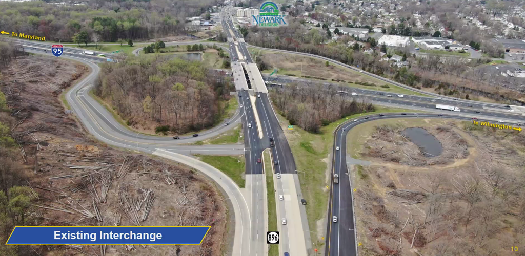 Traffic delays ahead: DelDOT to begin reconstructing I-95/Del. 896 ...