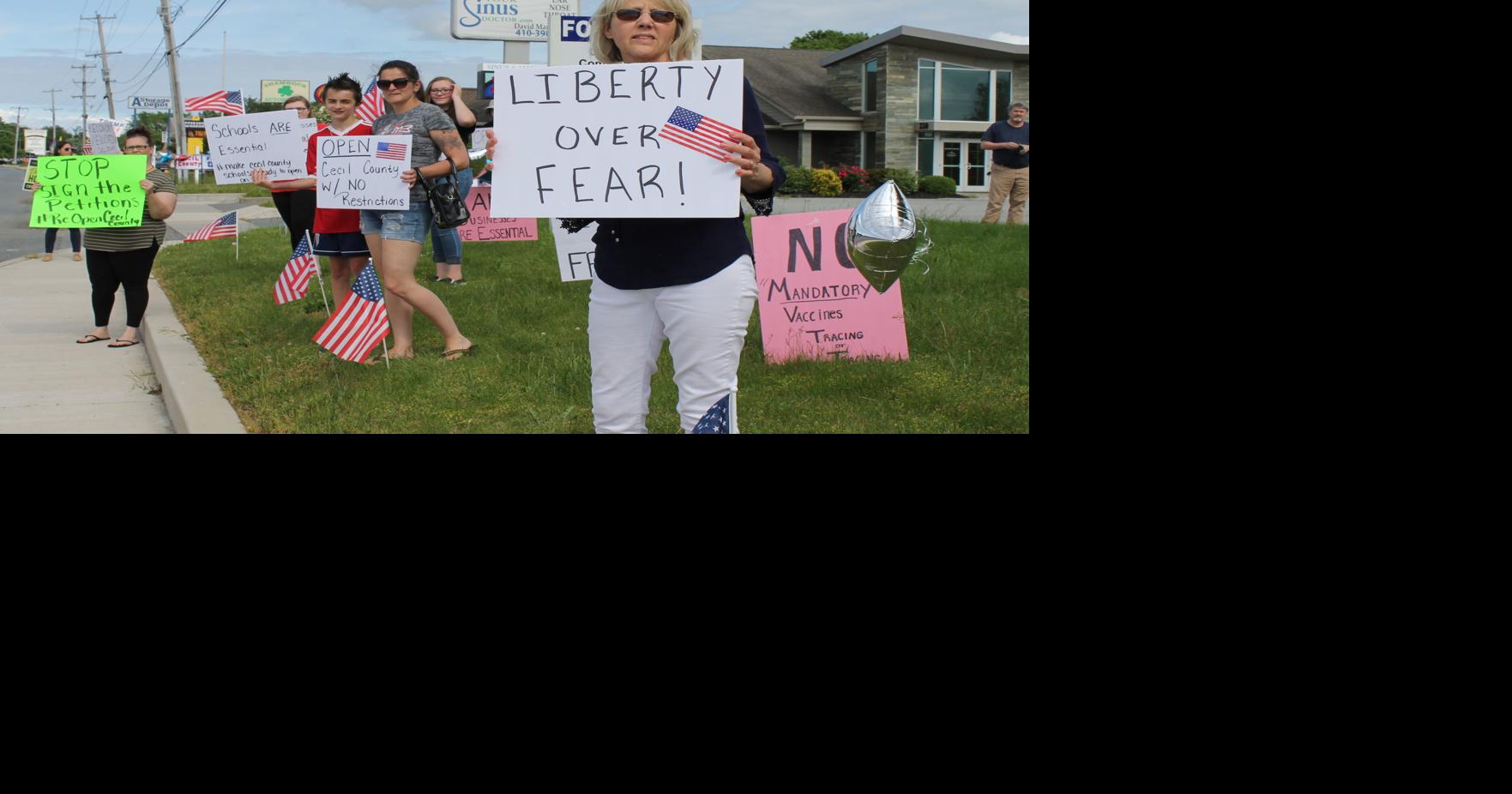 Locals show up for local businesses; ReOpen Maryland protests come to ...