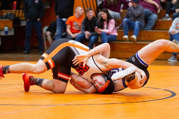 Rising Sun wrestling splits tri-match with C. Milton Wright and Stephen ...