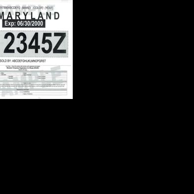 MVA now offers better temporary tag for new vehicles | Local News ...