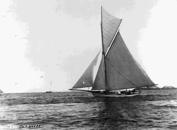 Classic yacht Elf ends 13 years at CBMM in stormy seas | Business ...