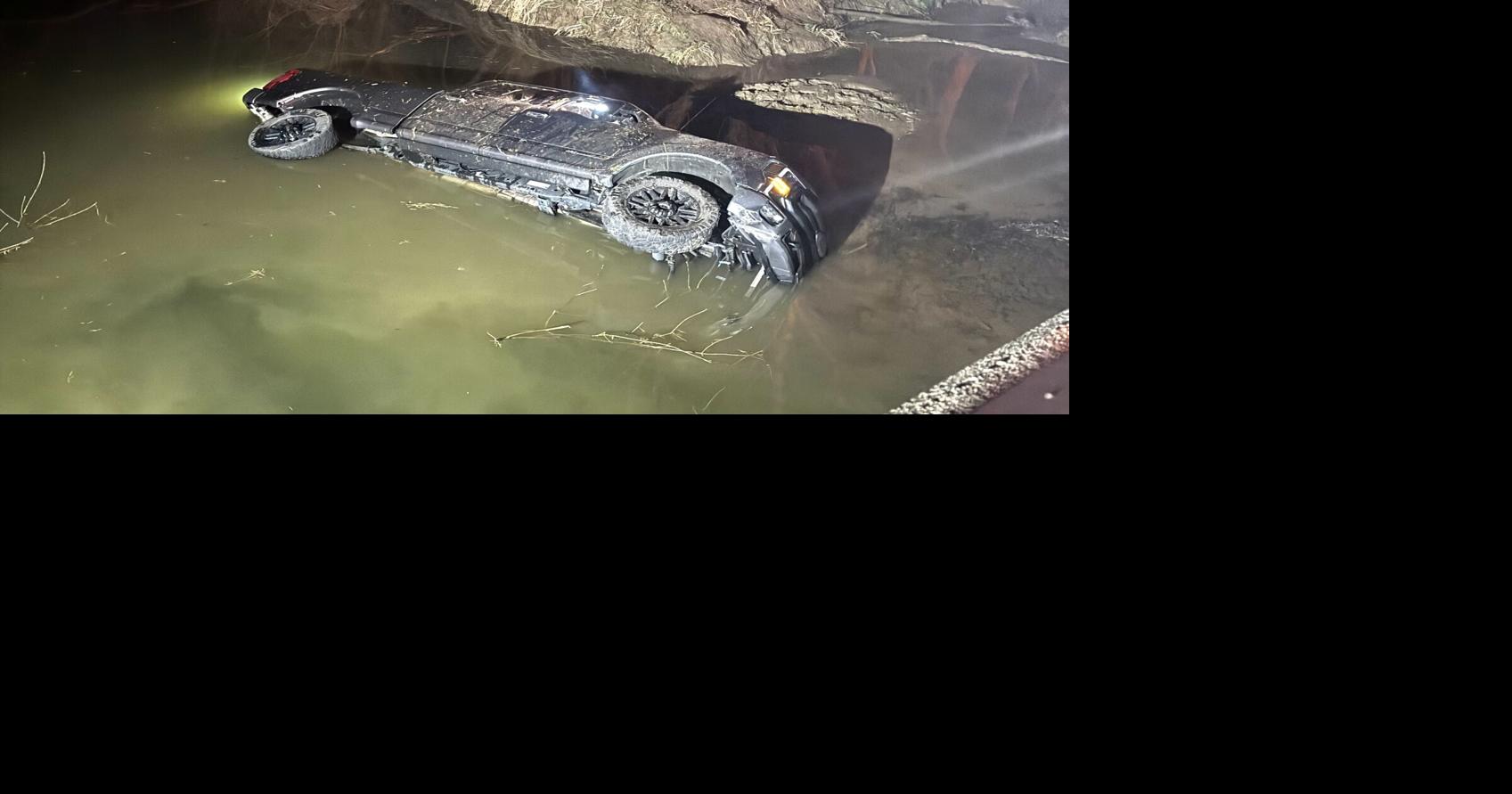 Pickup truck plunges into creek near Rising Sun | News | cecildaily.com