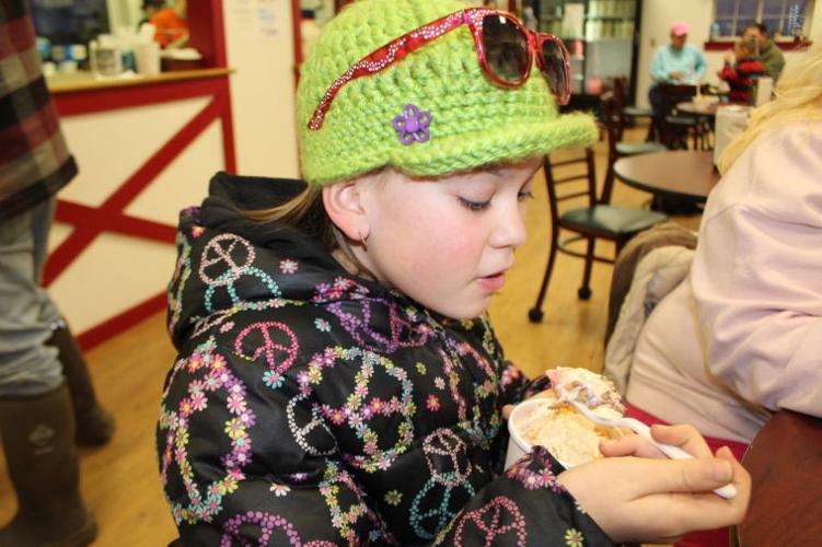 Patrons dig into winter special at Kilby Cream | Local News ...