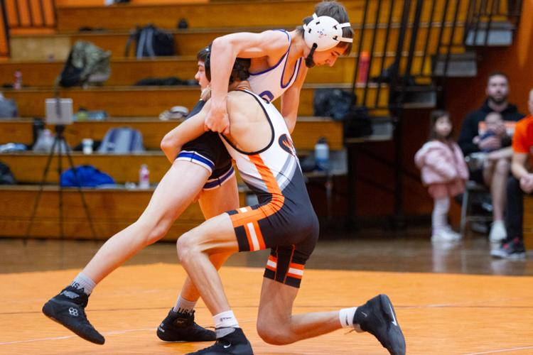 Rising Sun wrestling splits tri-match with C. Milton Wright and Stephen ...