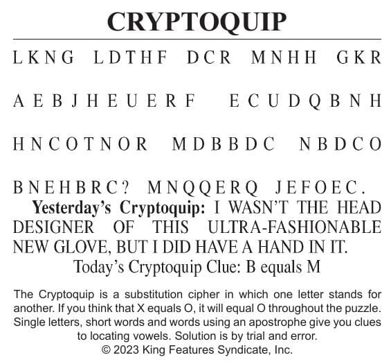 0301 crypto | Cryptoquip | cecildaily.com