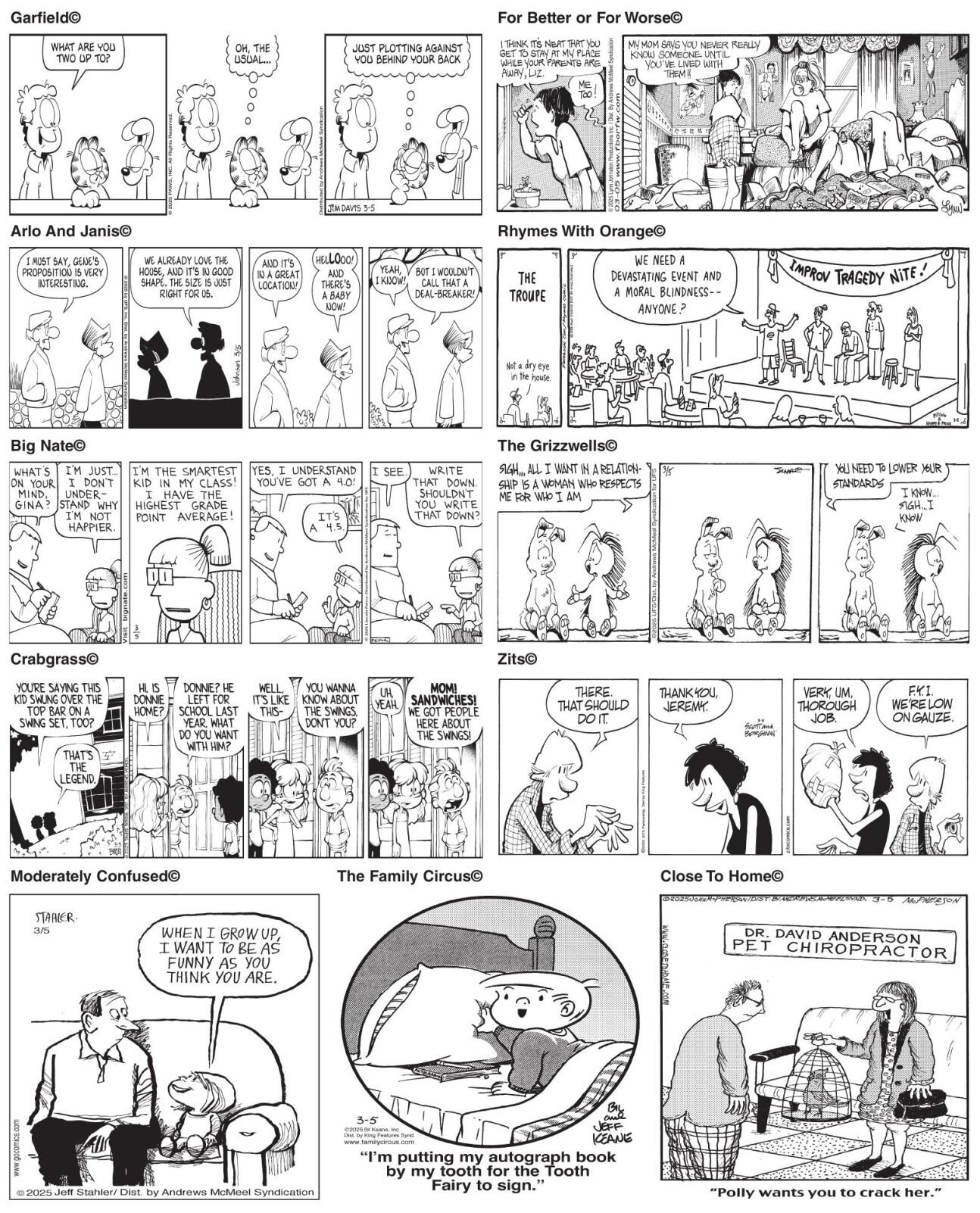 0305 comics | Comics | cecildaily.com