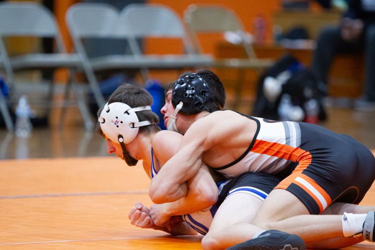 Rising Sun wrestling splits tri-match with C. Milton Wright and Stephen ...