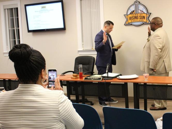 Rising Sun swears in new police officer | Local News | cecildaily.com