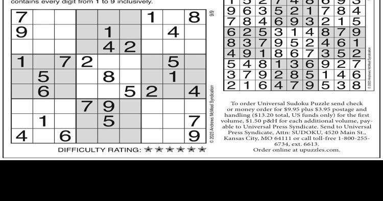 0909 sudoku | Sudoku | cecildaily.com