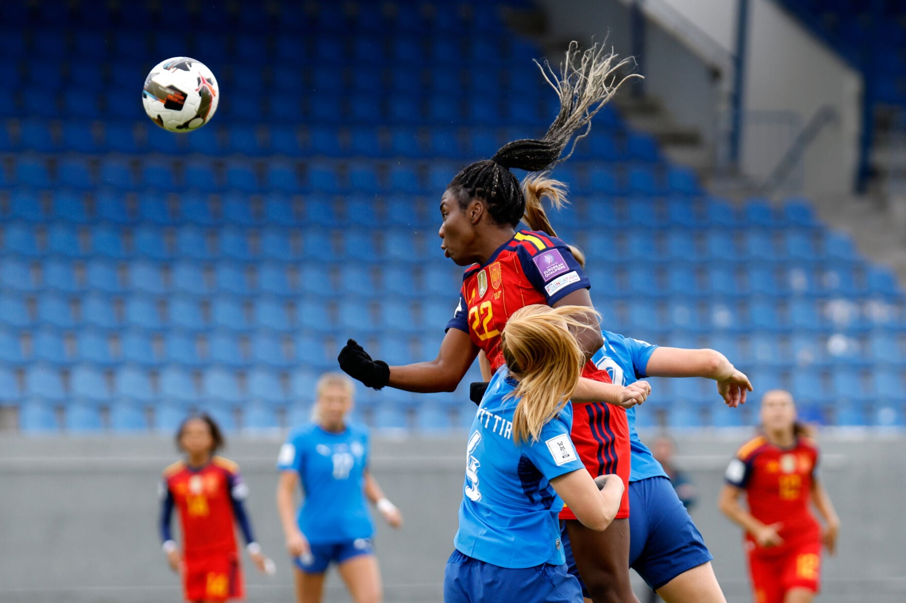 Iceland Spain Women's WCup Soccer | World Cup | cecildaily.com