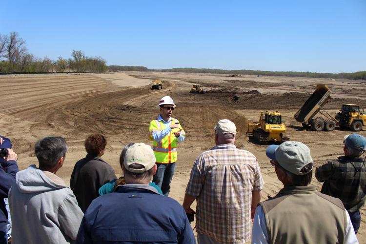 Pearce Creek dredge spoil site work progresses | Local News ...