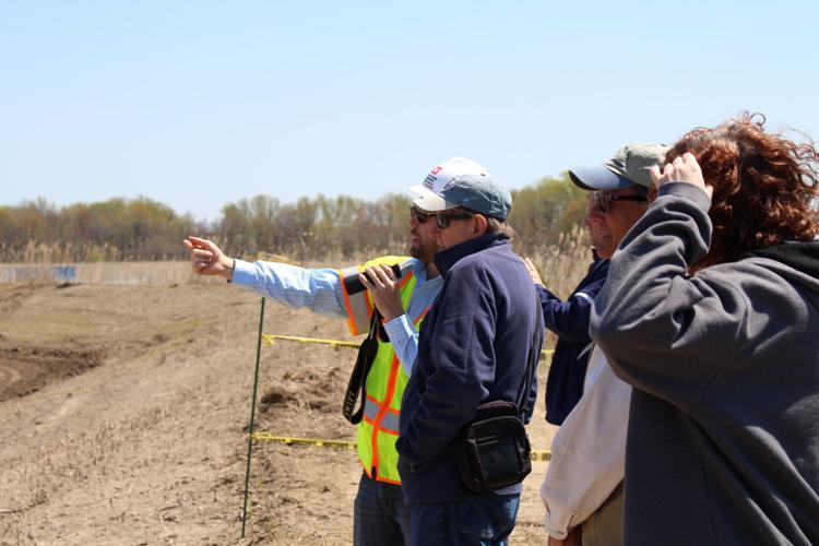 Pearce Creek dredge spoil site work progresses | Local News ...