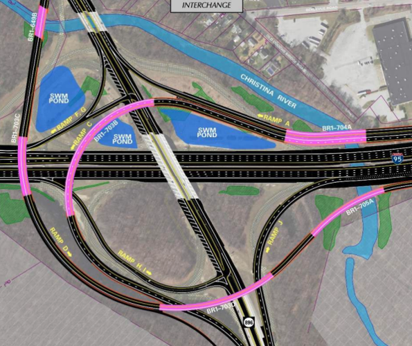 DelDOT awards $284 million contract to reconstruct I-95 interchange in ...