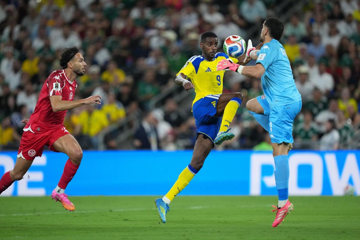 Tunisia Sweden WCup Soccer | World Cup | cecildaily.com