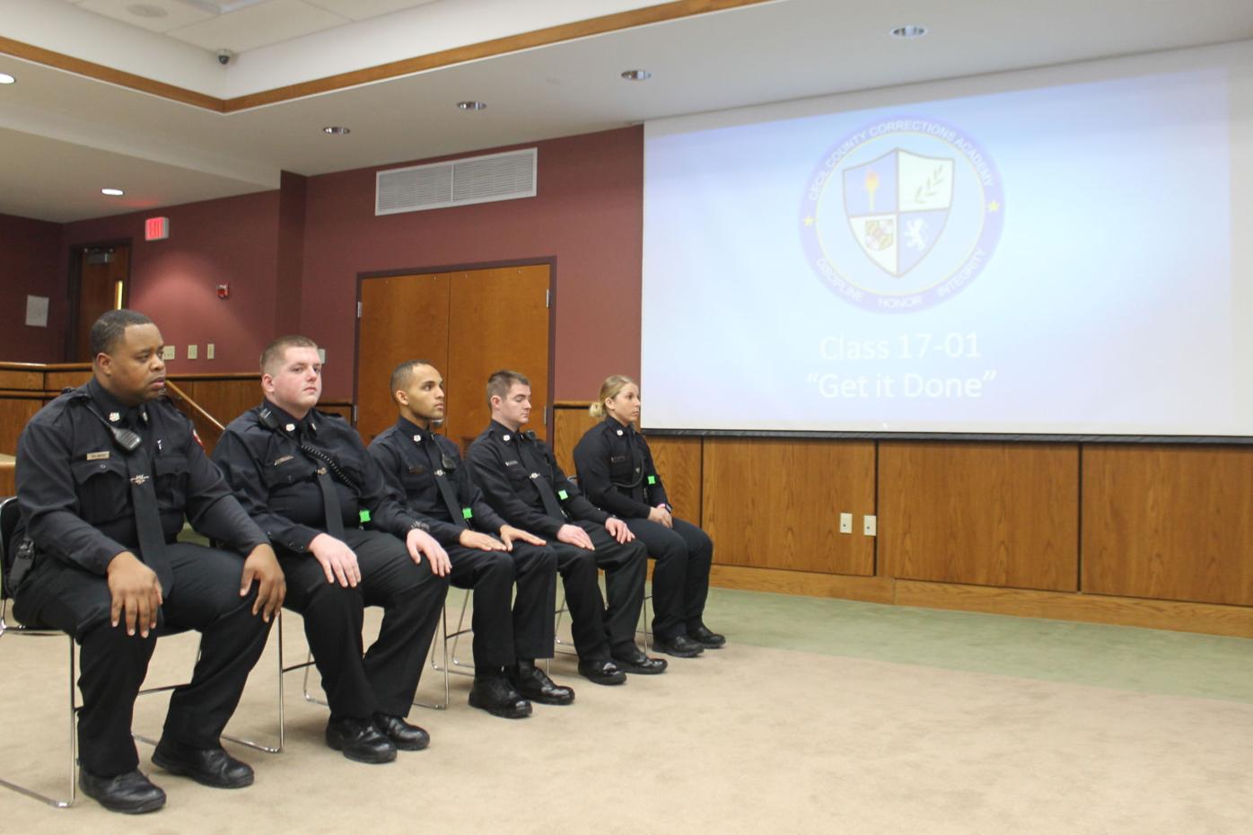 First class graduates from Cecil's correctional officer academy | Local ...