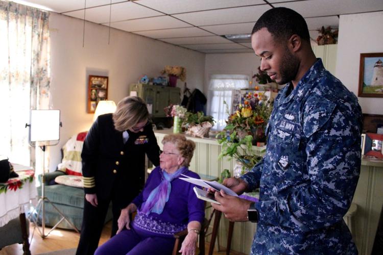 U.S. Navy honors WWII veteran in Earleville | Spotlight | cecildaily.com